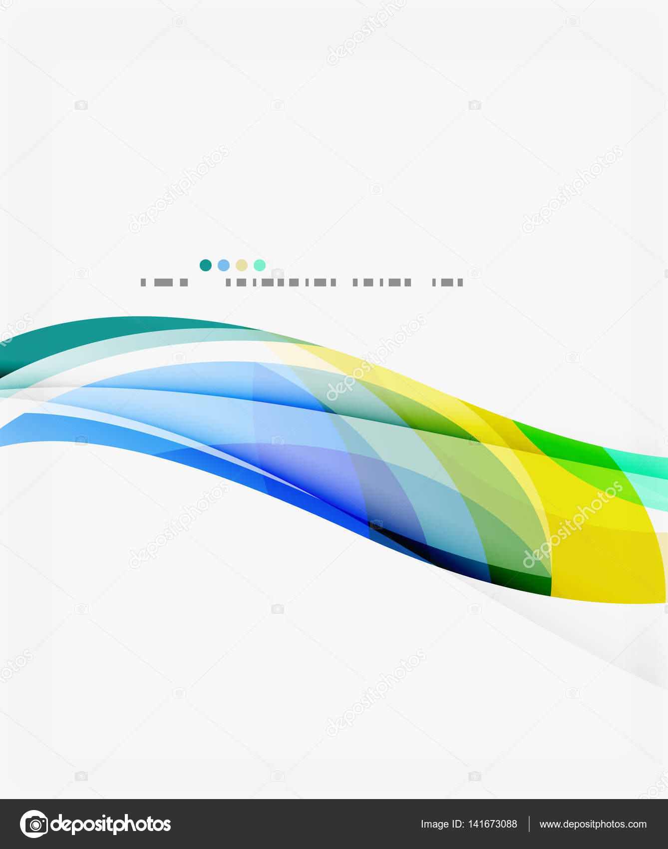 Modern creative curve background with copy space Stock Vector by ...
