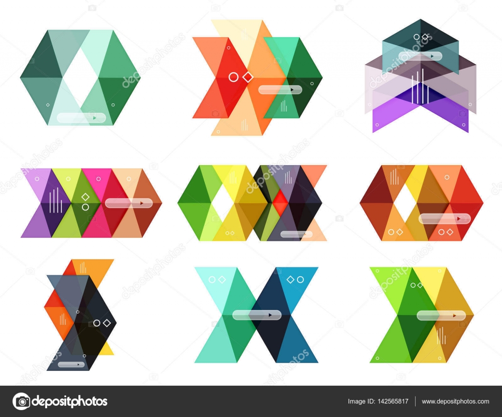 Vector arrow infographics business templates set Stock Vector by ...