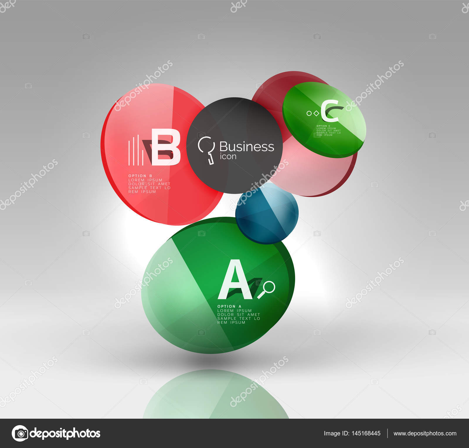 Vector circle infographics Stock Vector by ©akomov 145168445