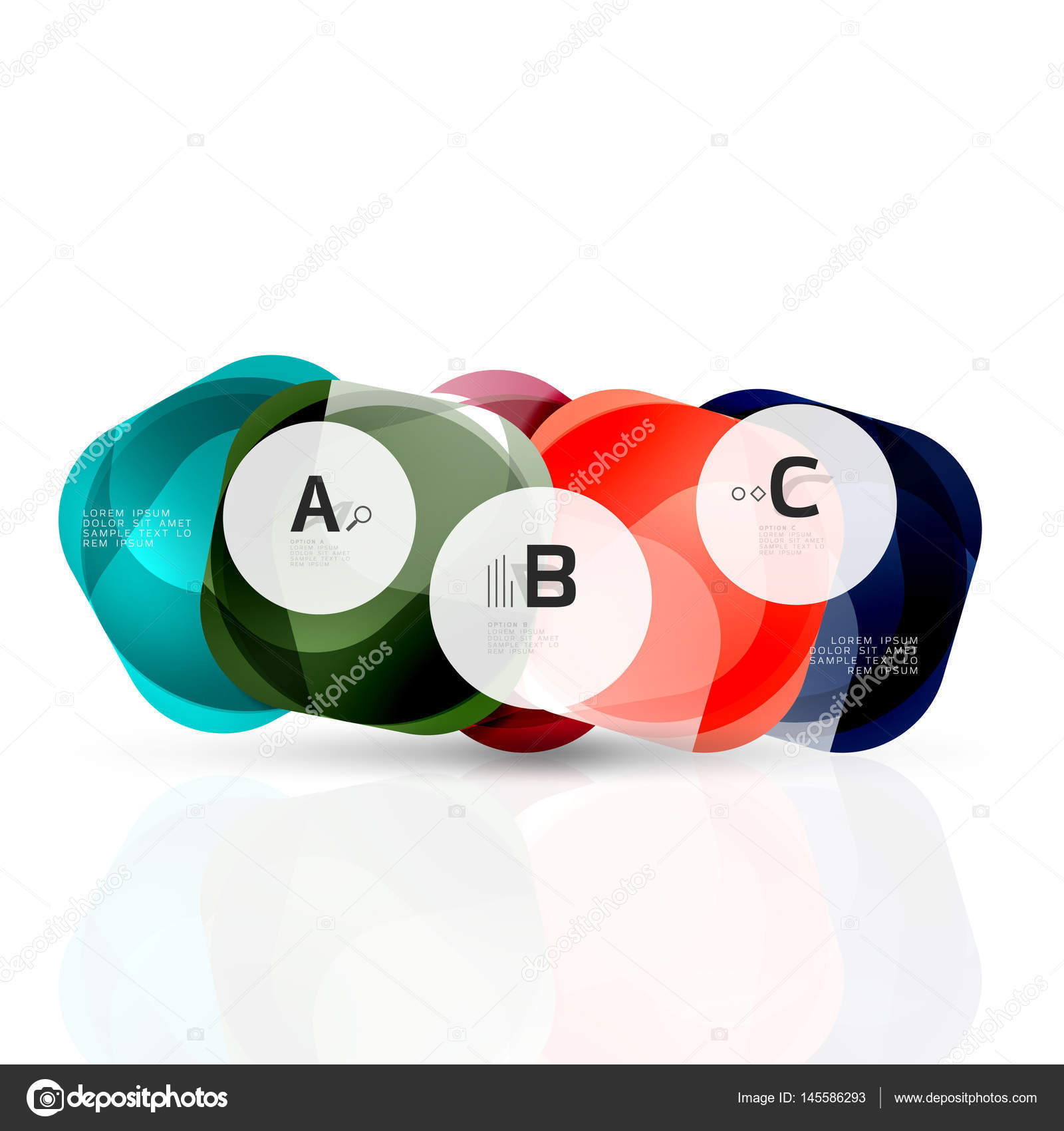 Vector shiny blank web option boxes Stock Vector by ©akomov 145586293