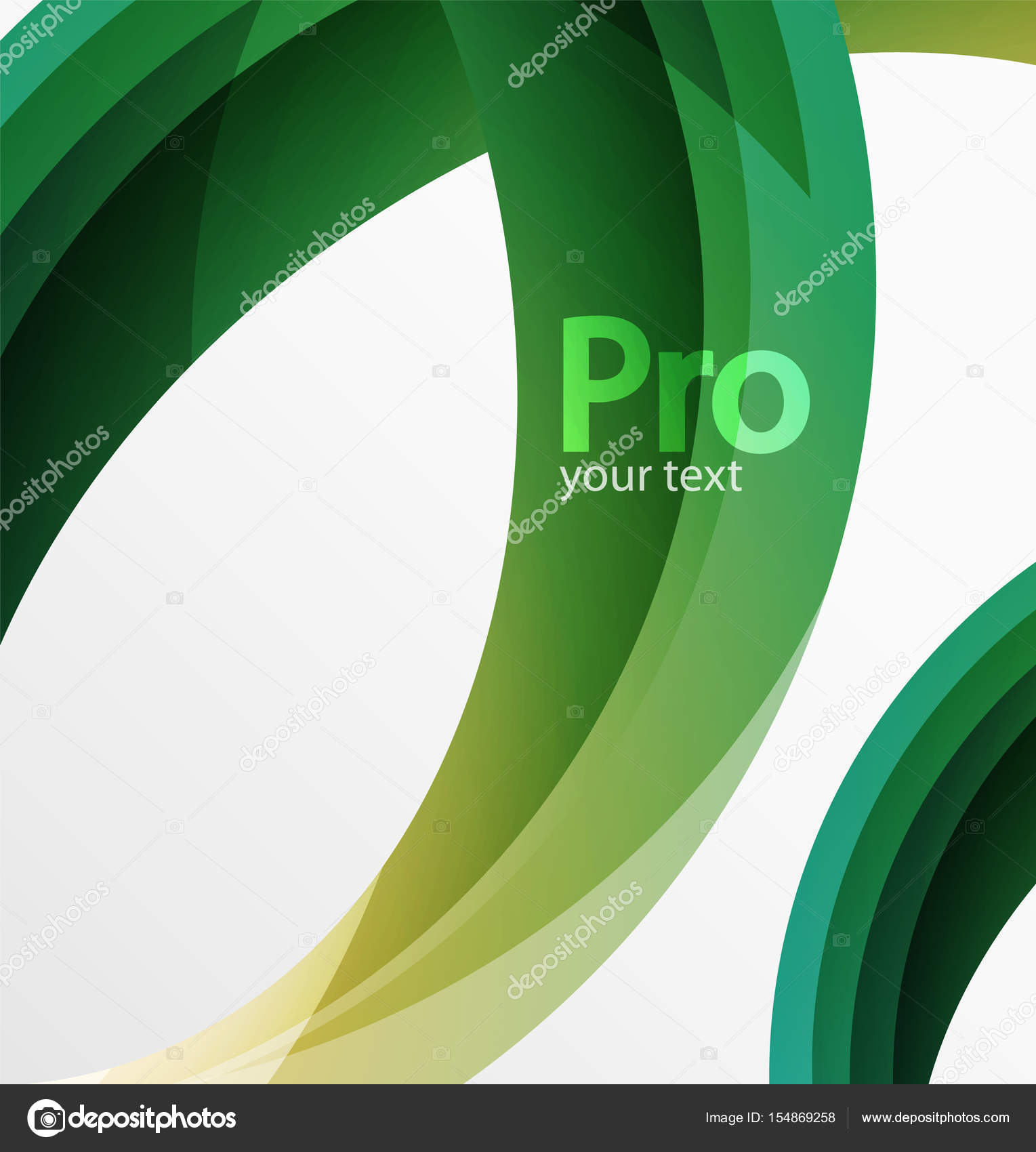 Futuristic hi-tech glass wave abstract background. Color curvy line ...