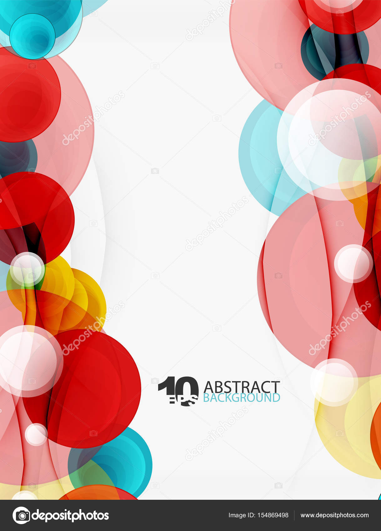 Circle vector background Stock Vector Image by ©akomov #154869498