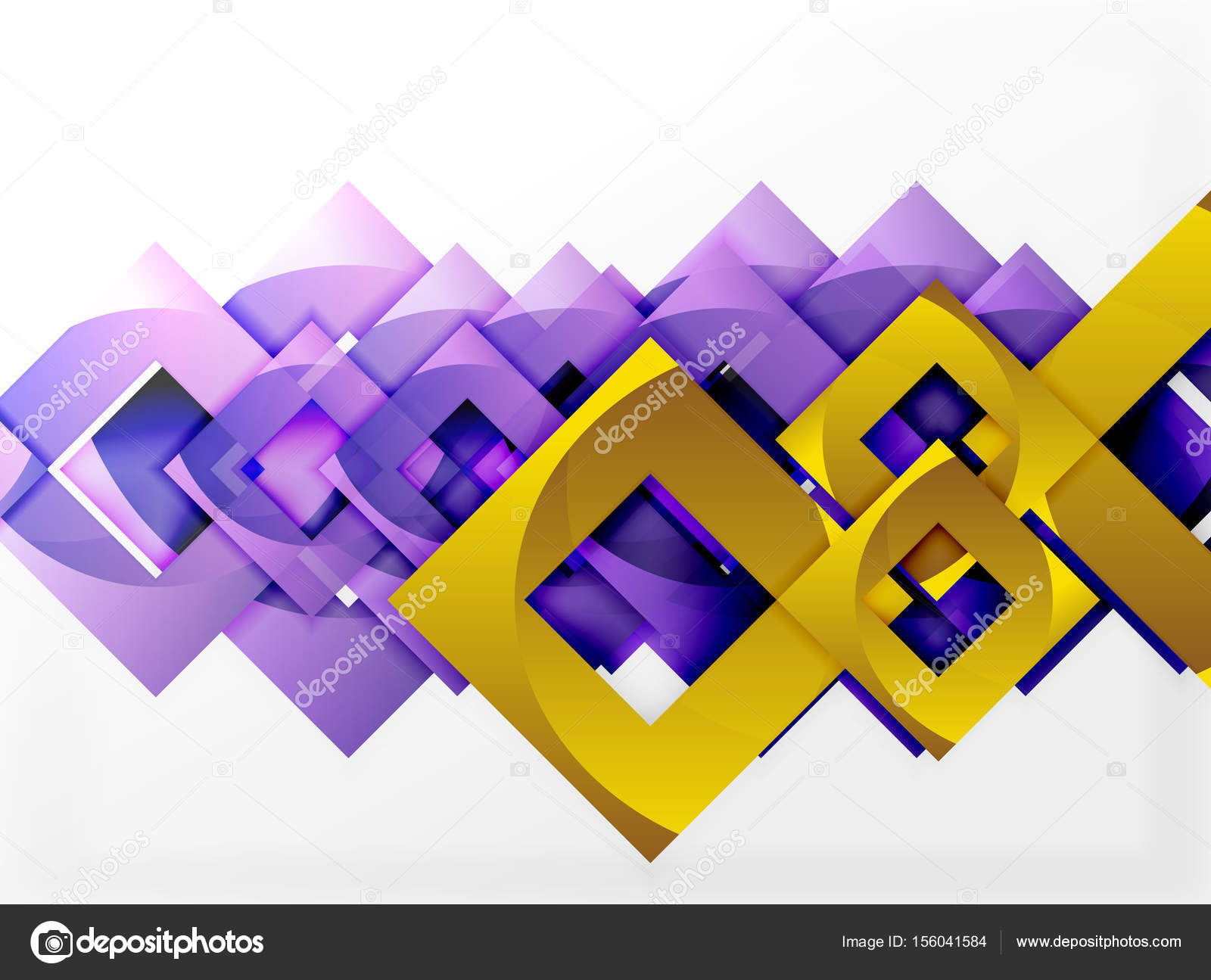 Vector square template background Stock Vector by ©akomov 156041584