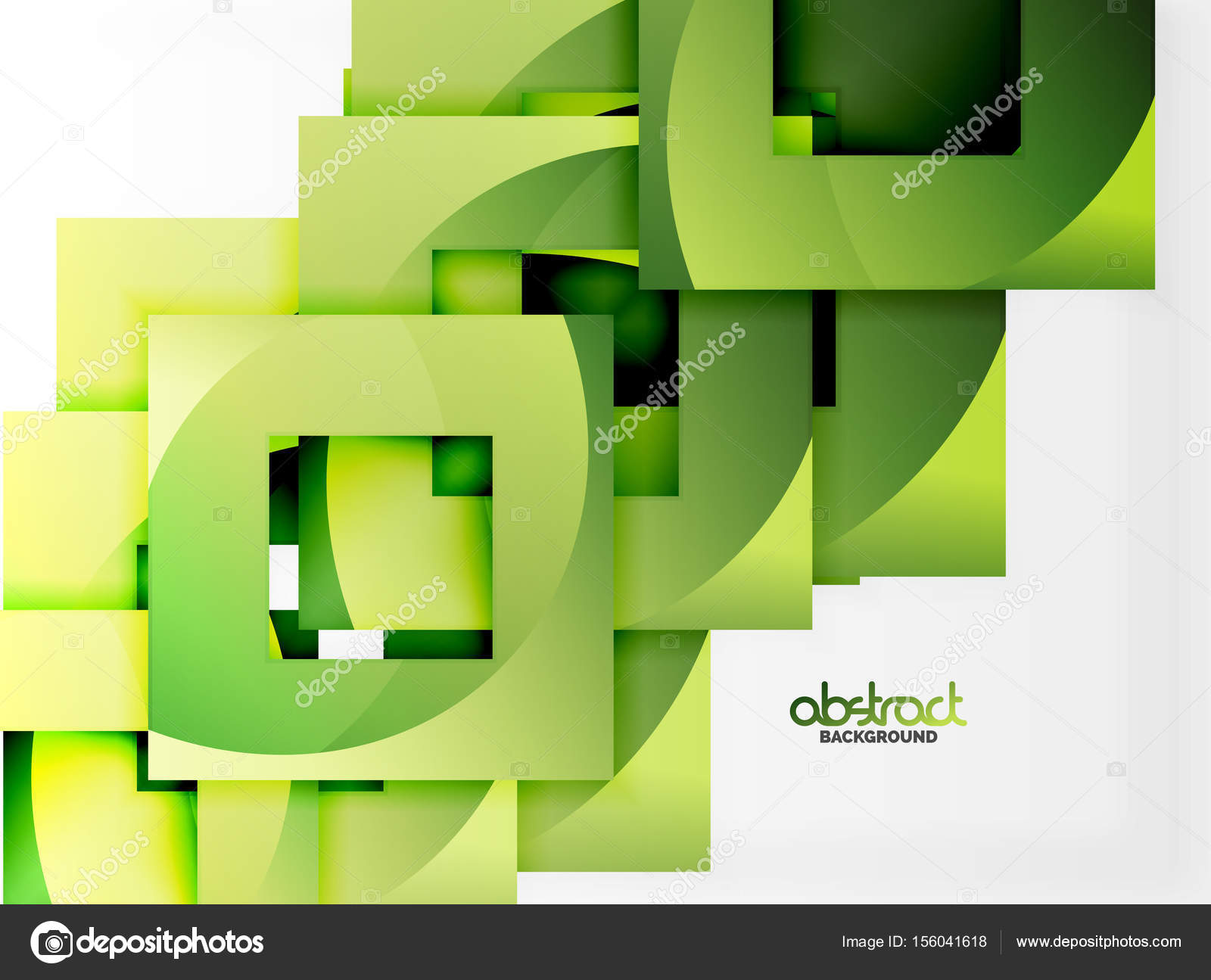 Vector square template background Stock Vector by ©akomov 156041618