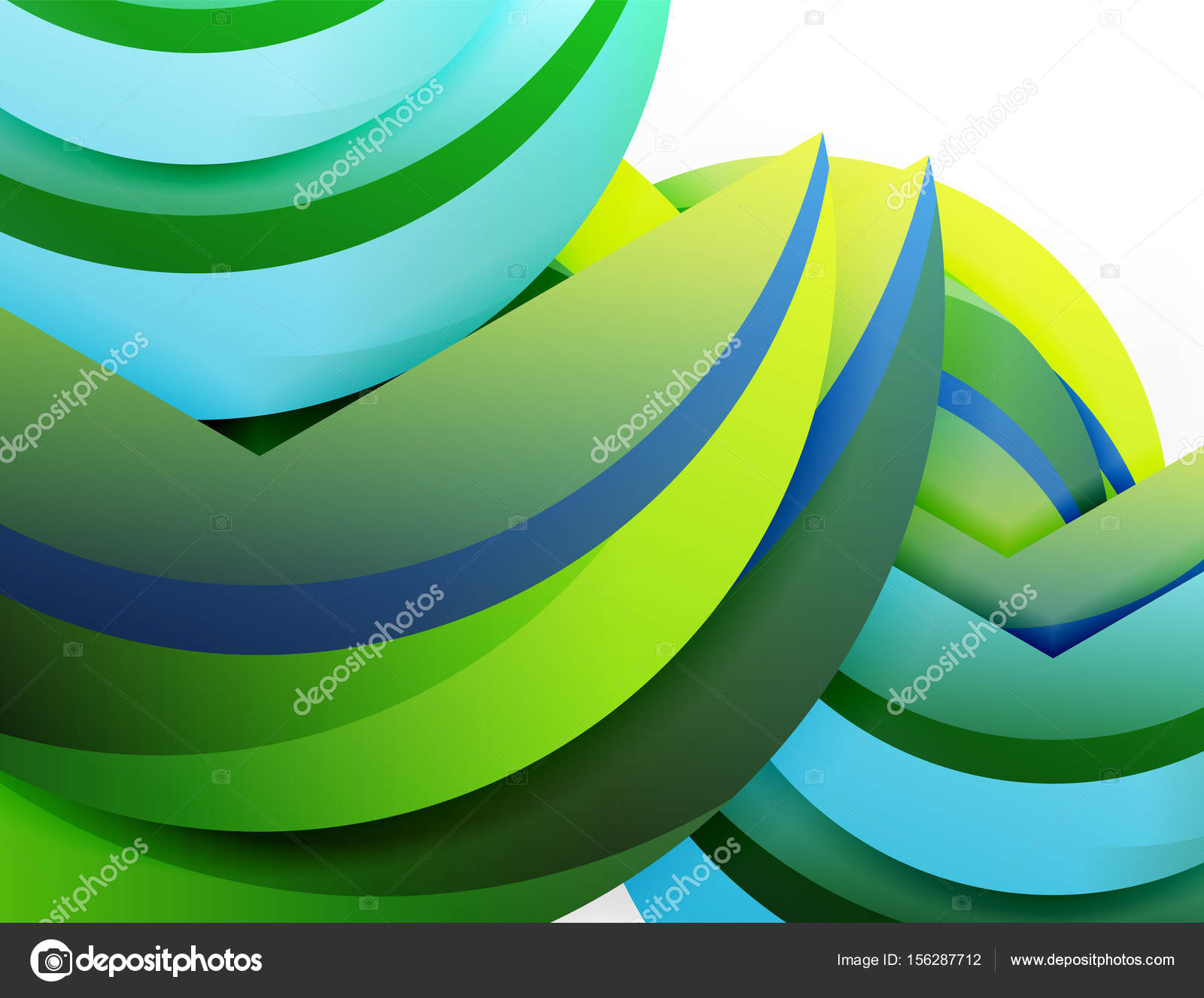 3D wave design Stock Vector Image by ©akomov #156287712