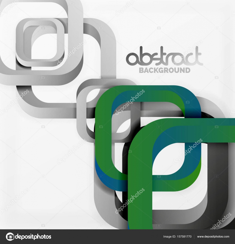 Square vector background Stock Vector by ©akomov 157581770