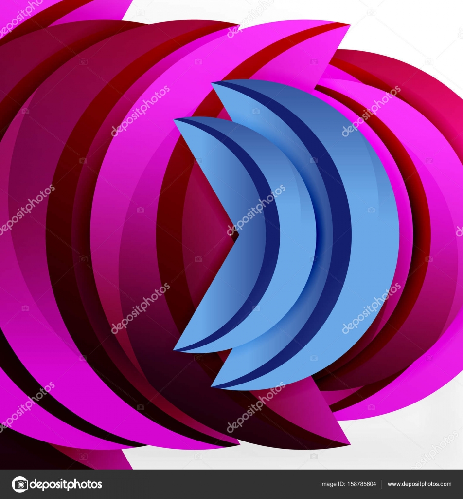 3D wave design Stock Vector by ©akomov #158785604