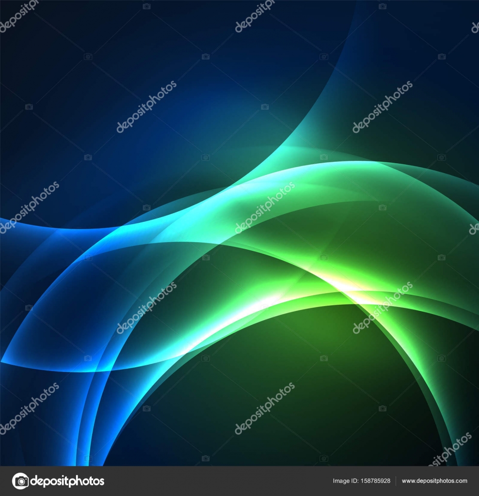 Glowing geometric shapes Stock Vector by ©akomov 158785928