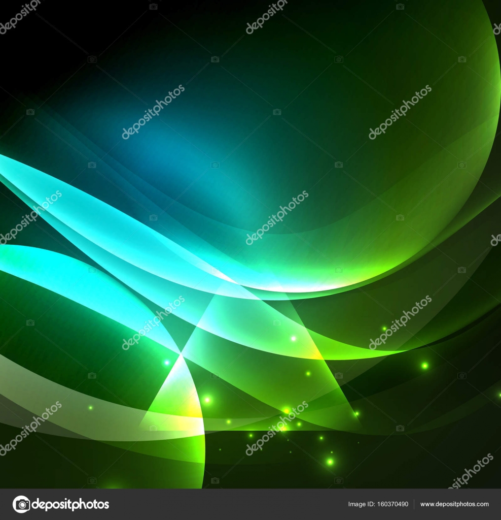 Glowing geometric shapes Stock Vector by ©akomov 160370490