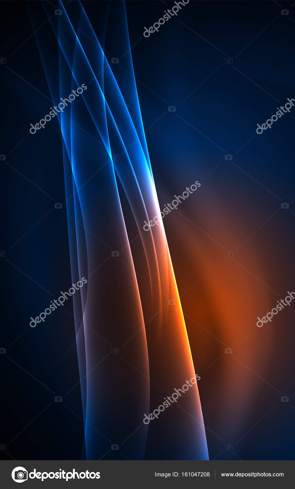 Vector polar lights concept background Stock Vector Image by ©akomov ...