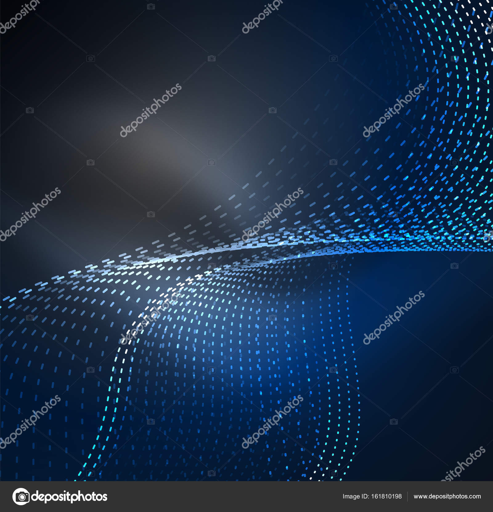 Vector wave particles background Stock Vector Image by ©akomov #161810198