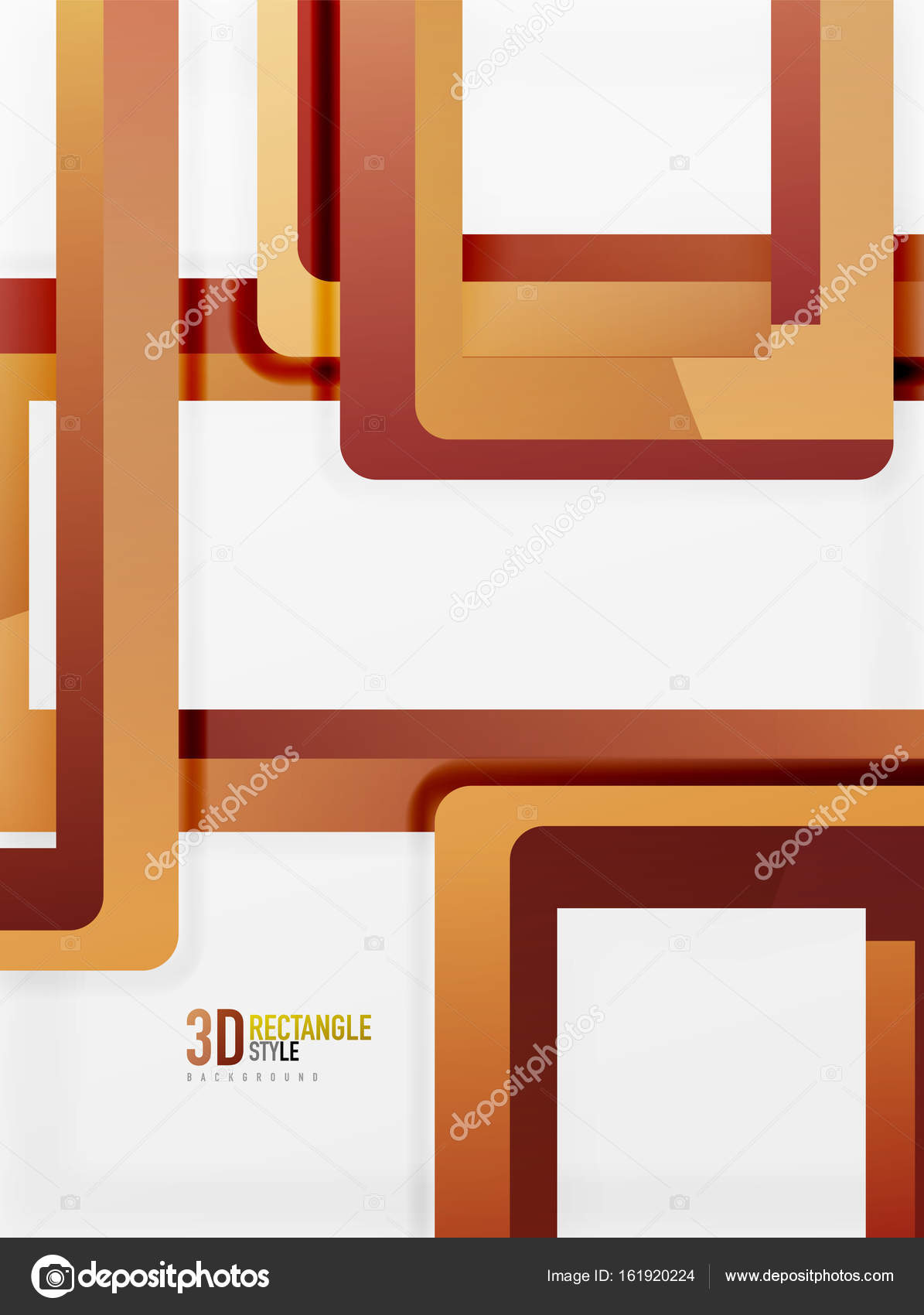 Rectangle tube elements, vector background Stock Vector by ©akomov 161920224