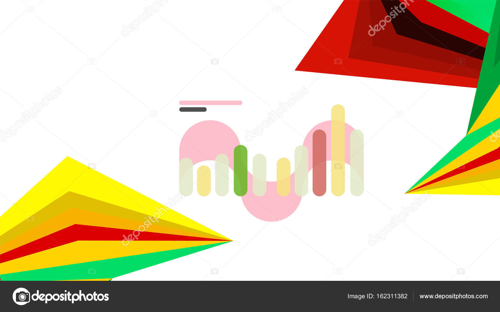 Modern triangle presentation template Stock Vector by ©akomov 162311382