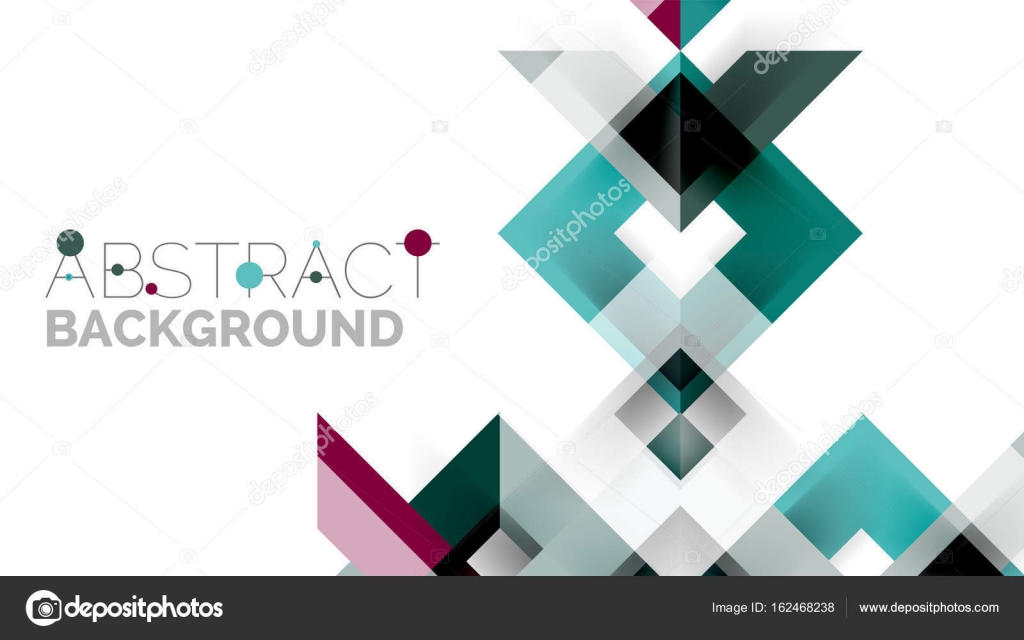 Business presentation geometric template Stock Vector by ©akomov 162468238