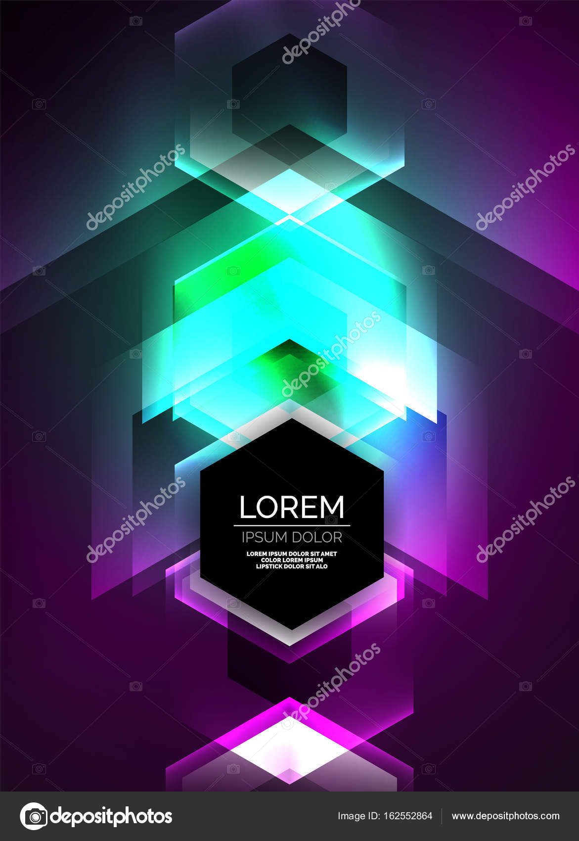 Digital technology glowing arrows Stock Vector by ©akomov 162552864