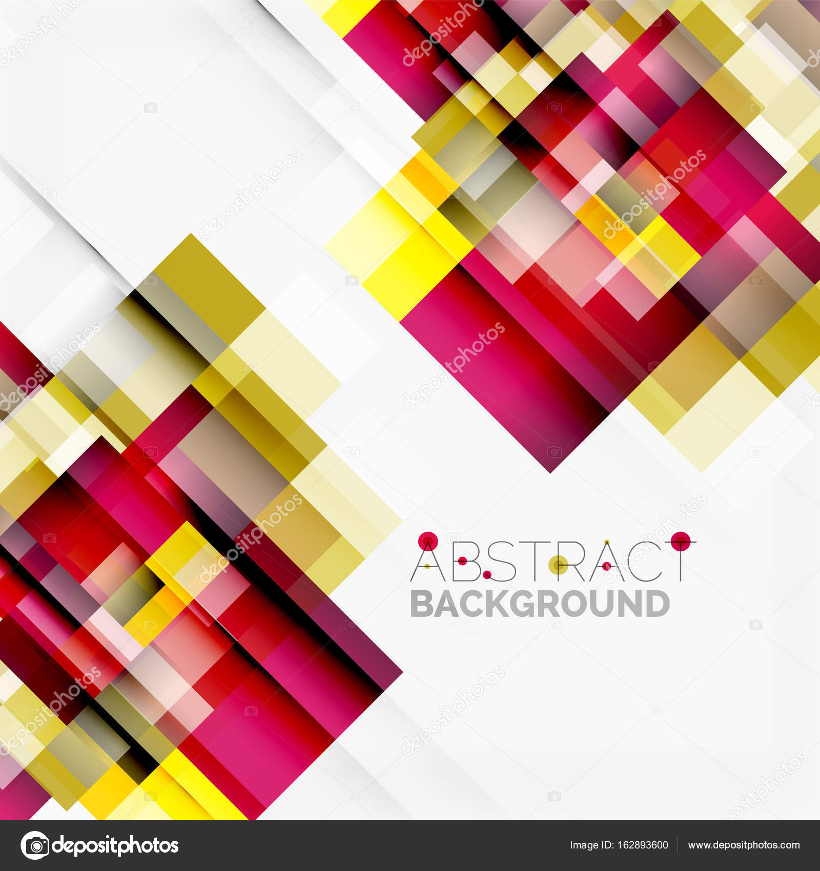 Abstract blocks template design background, simple geometric shapes on ...