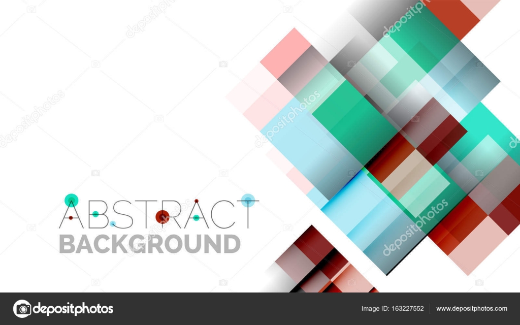 Business presentation geometric template Stock Vector by ©akomov 163227552