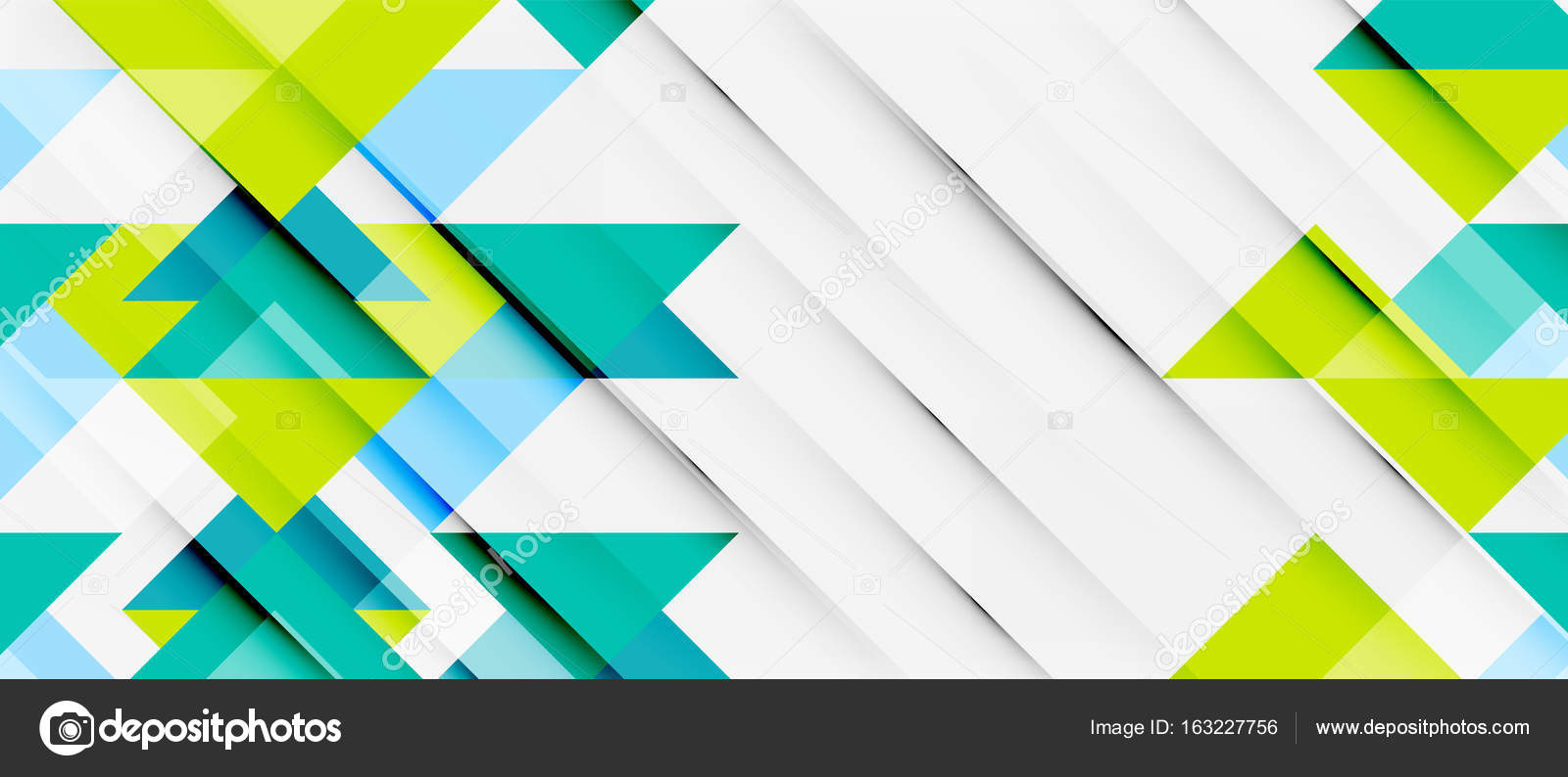 Triangle pattern design background Stock Vector by ©akomov 163227756