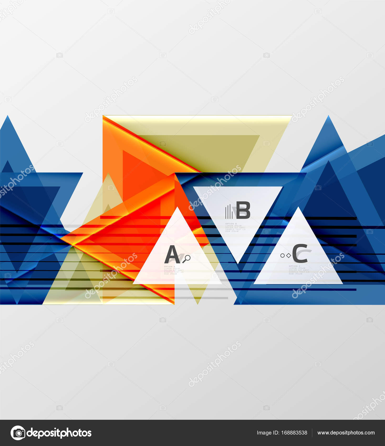 Color triangles background design Stock Vector Image by ©akomov #168883538