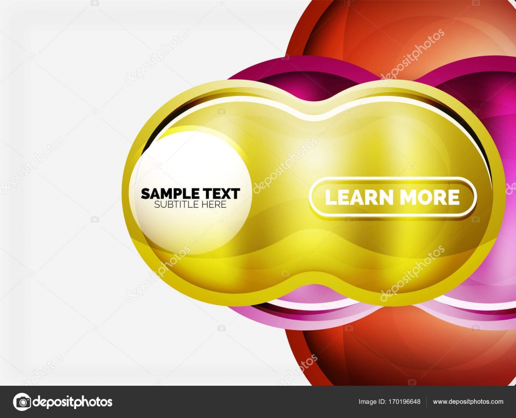 Glass or plastic hi-tech bubble background Stock Vector by ©akomov ...
