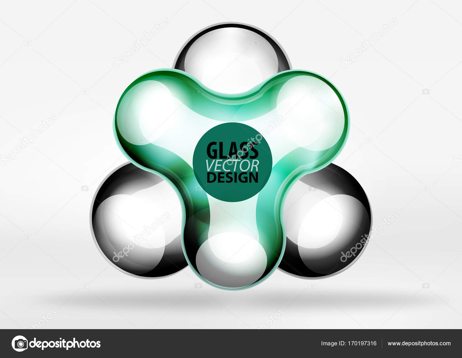 Digital techno bubble background template Stock Vector by ©akomov 170197316