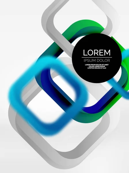 3d overlapping squares abstract background Stock Vector by ©akomov 171682654