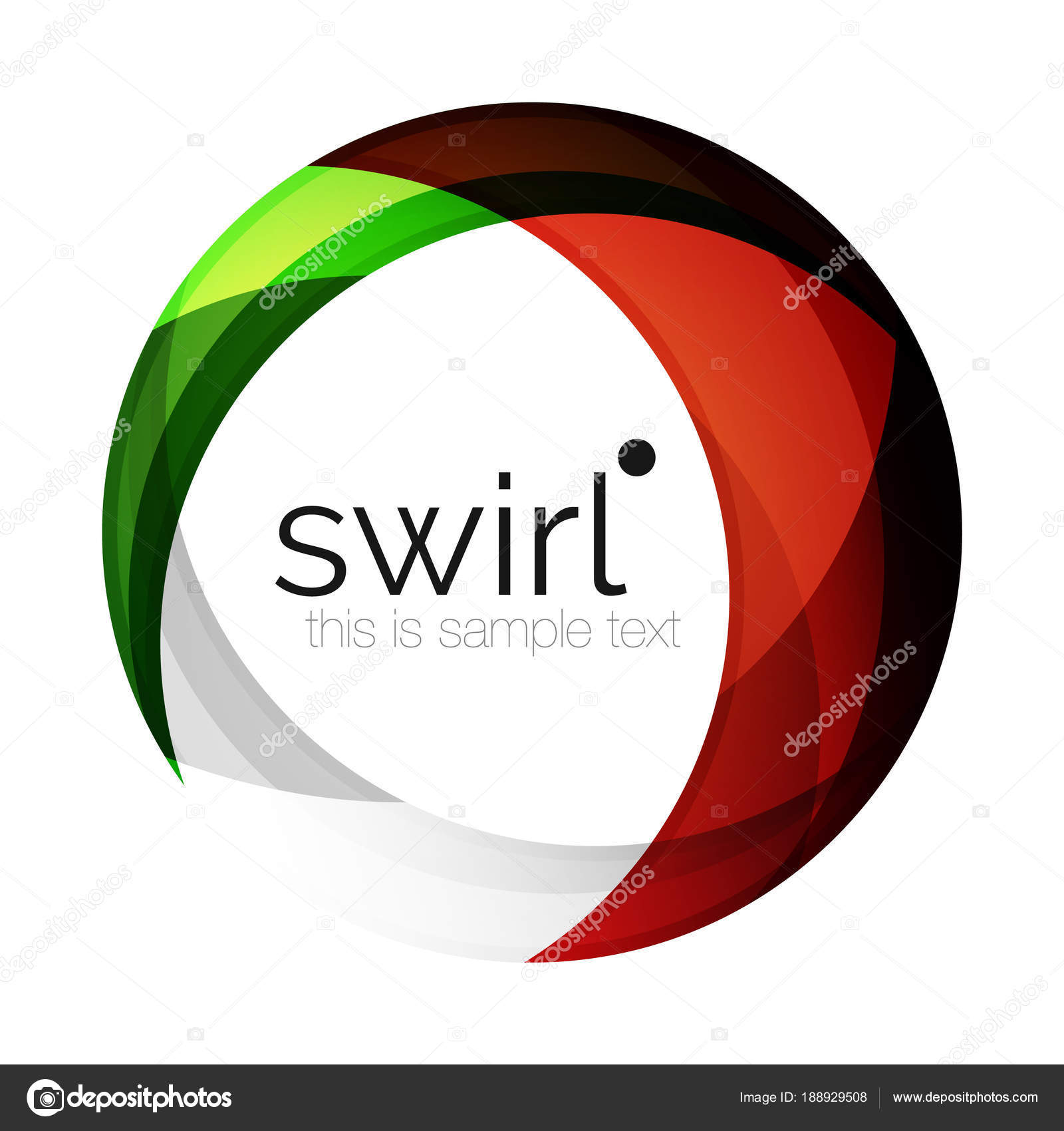 Digital techno swirl circle business icon Stock Vector Image by ©akomov ...