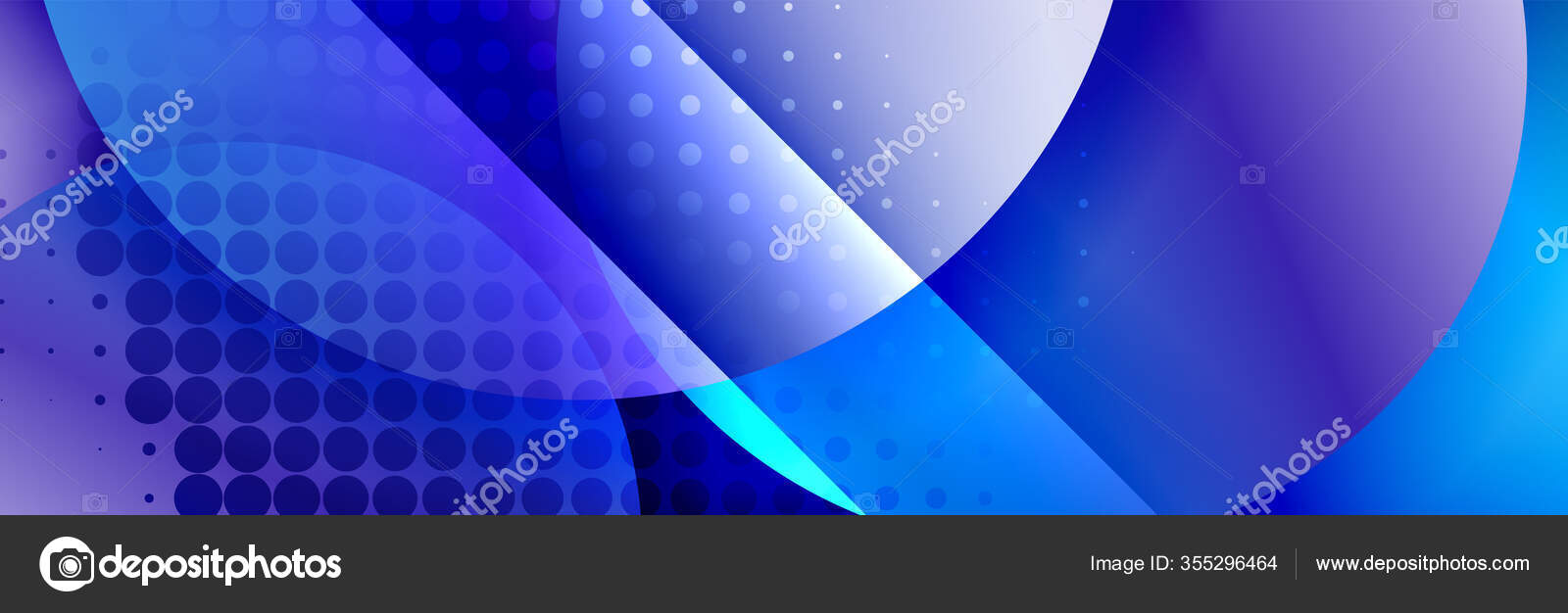 Dynamic trendy geometrical abstract background. Circles, round shapes ...