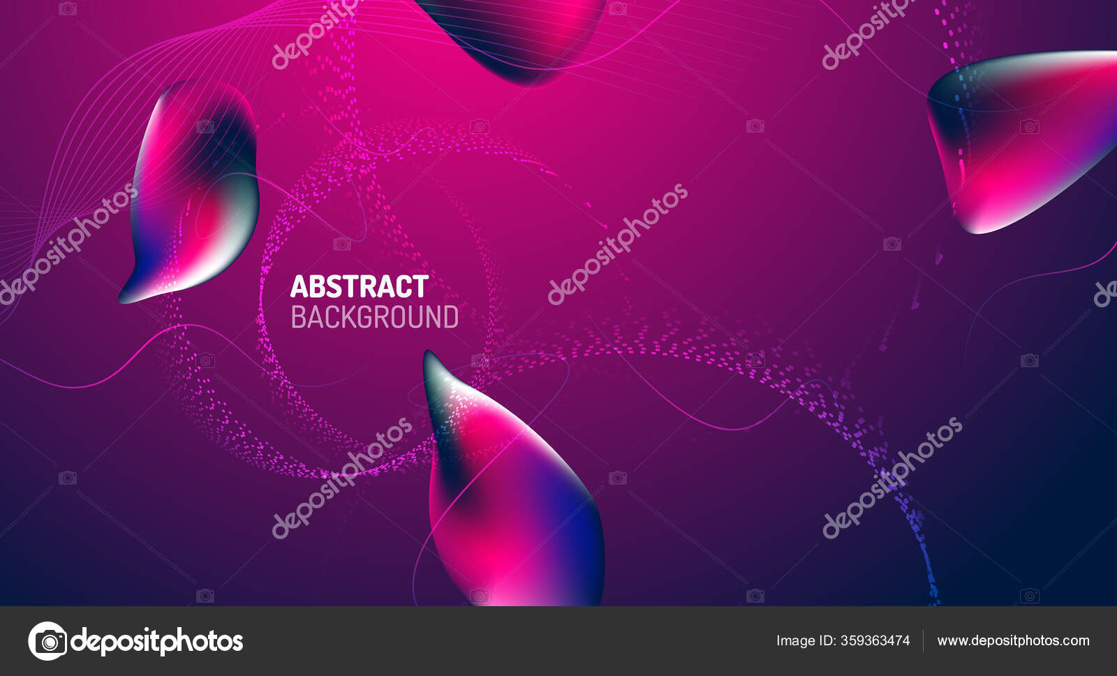Fluid liquid color gradient background design. Vector illustration ...