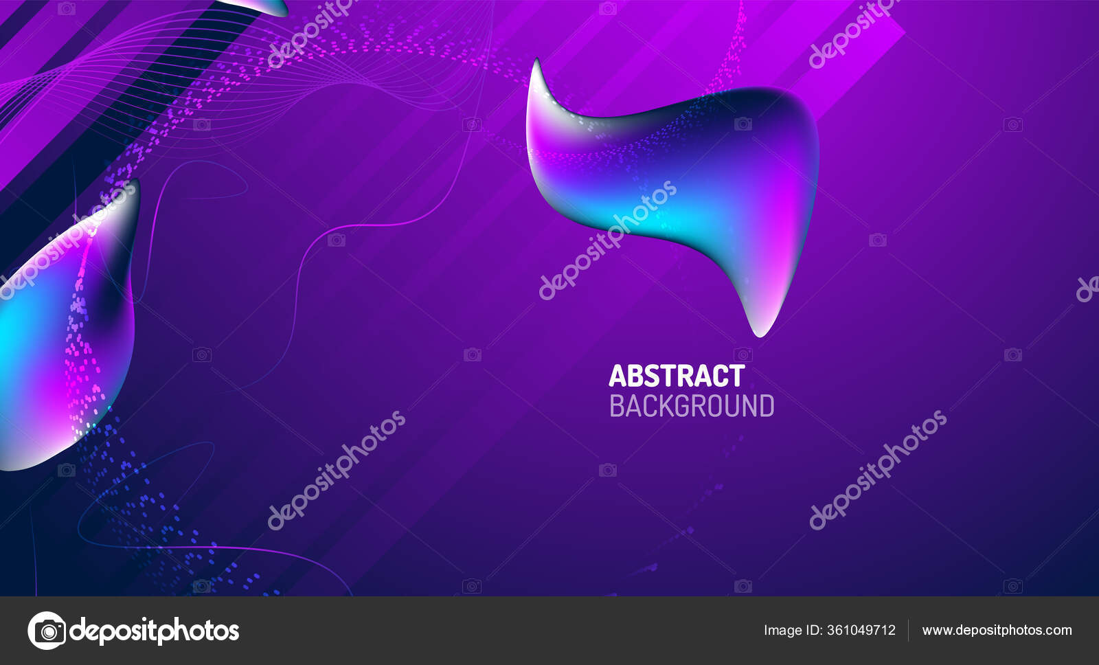 Fluid liquid color gradient background design. Vector illustration ...