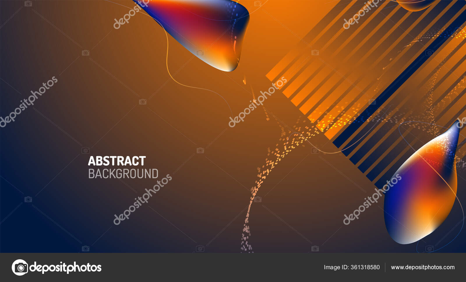 Fluid liquid color gradient background design. Vector illustration ...