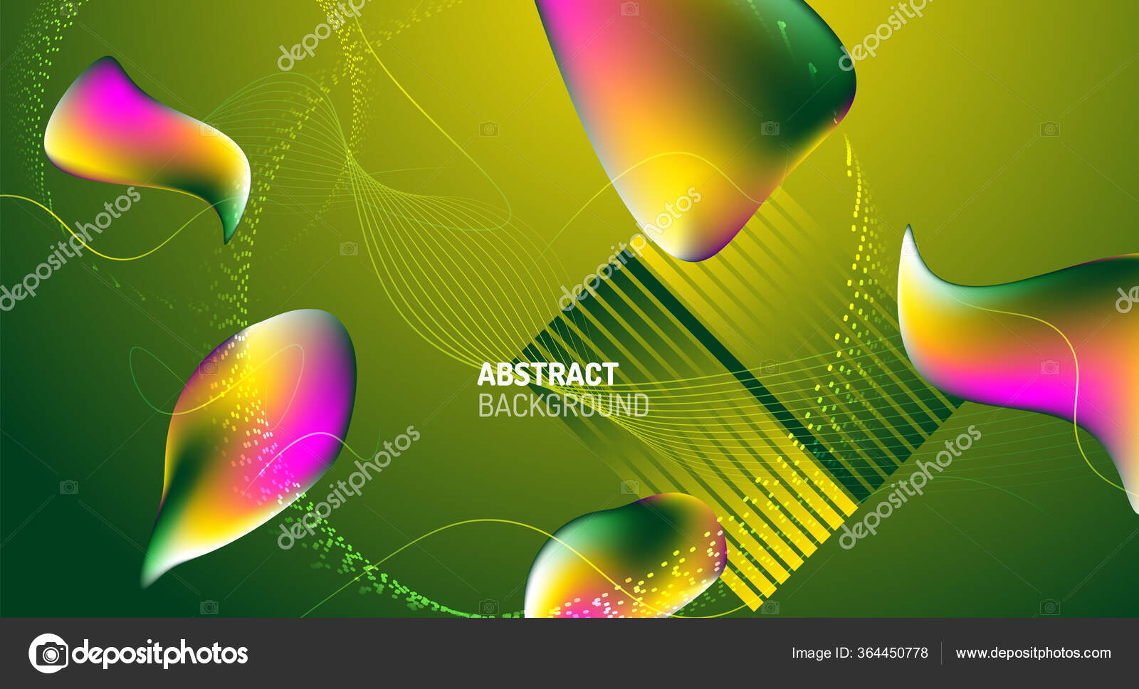 Fluid liquid color gradient background design. Vector illustration ...