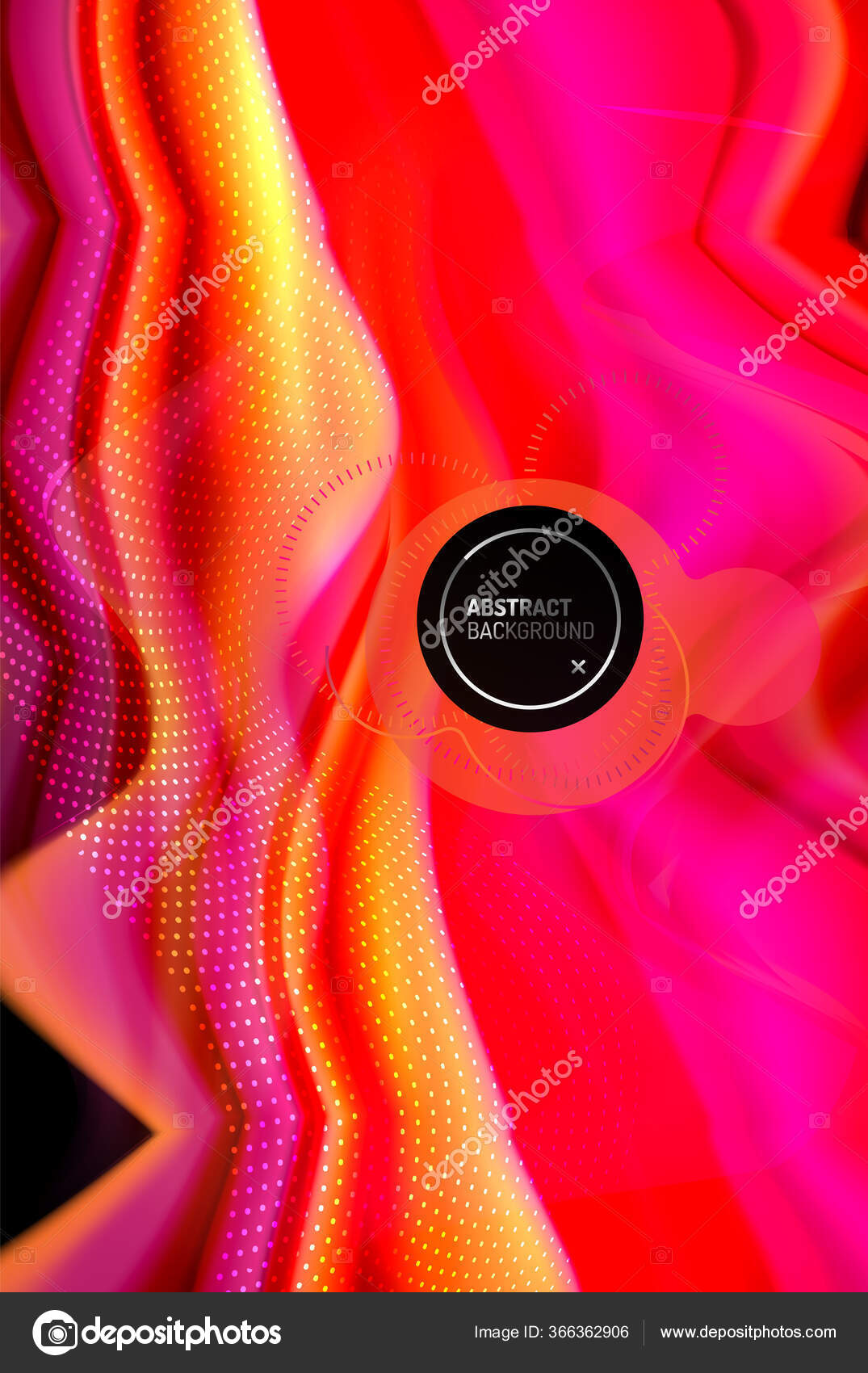Liquid gradients abstract background, color wave pattern poster design ...