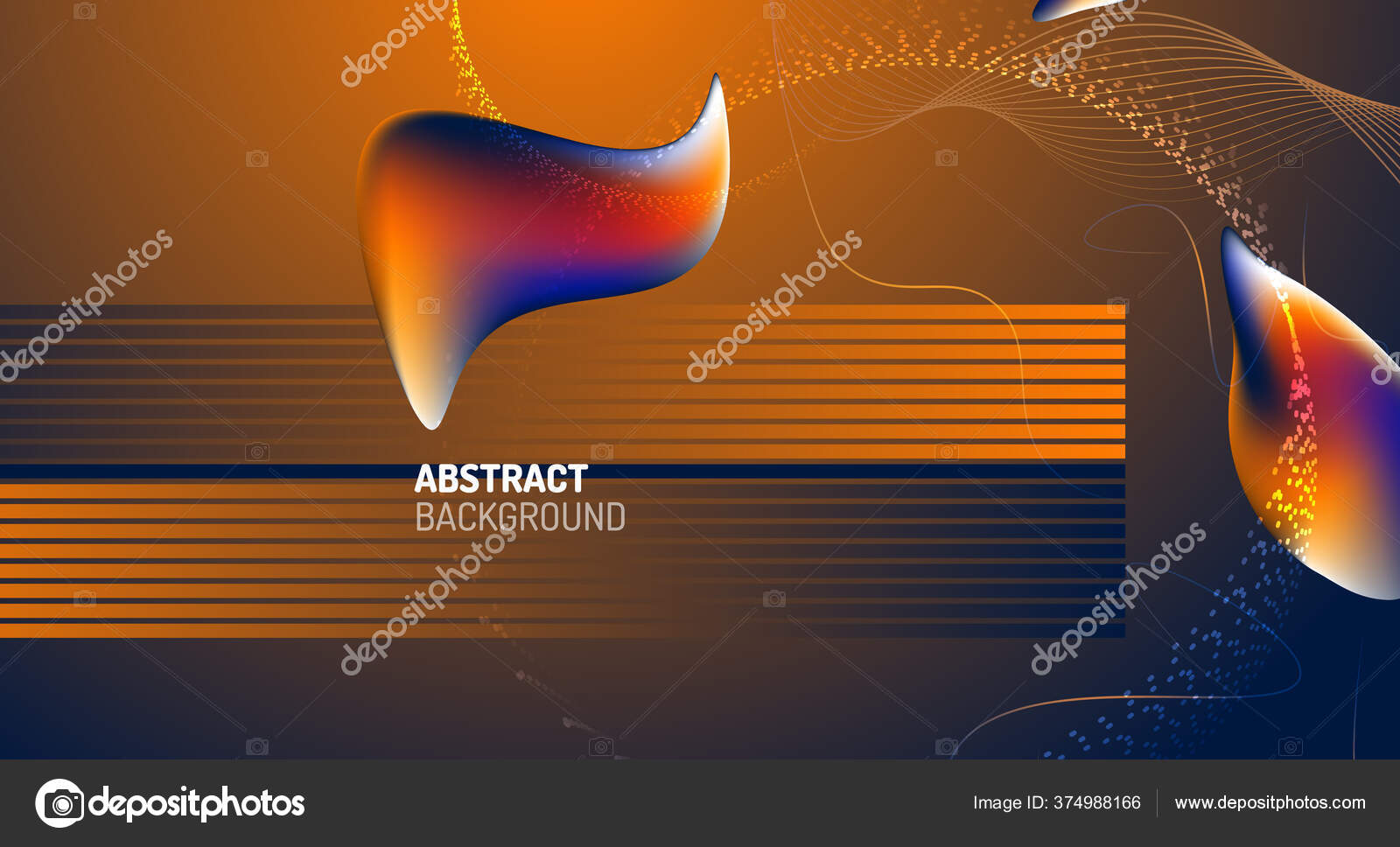 Fluid liquid color gradient background design. Vector illustration ...