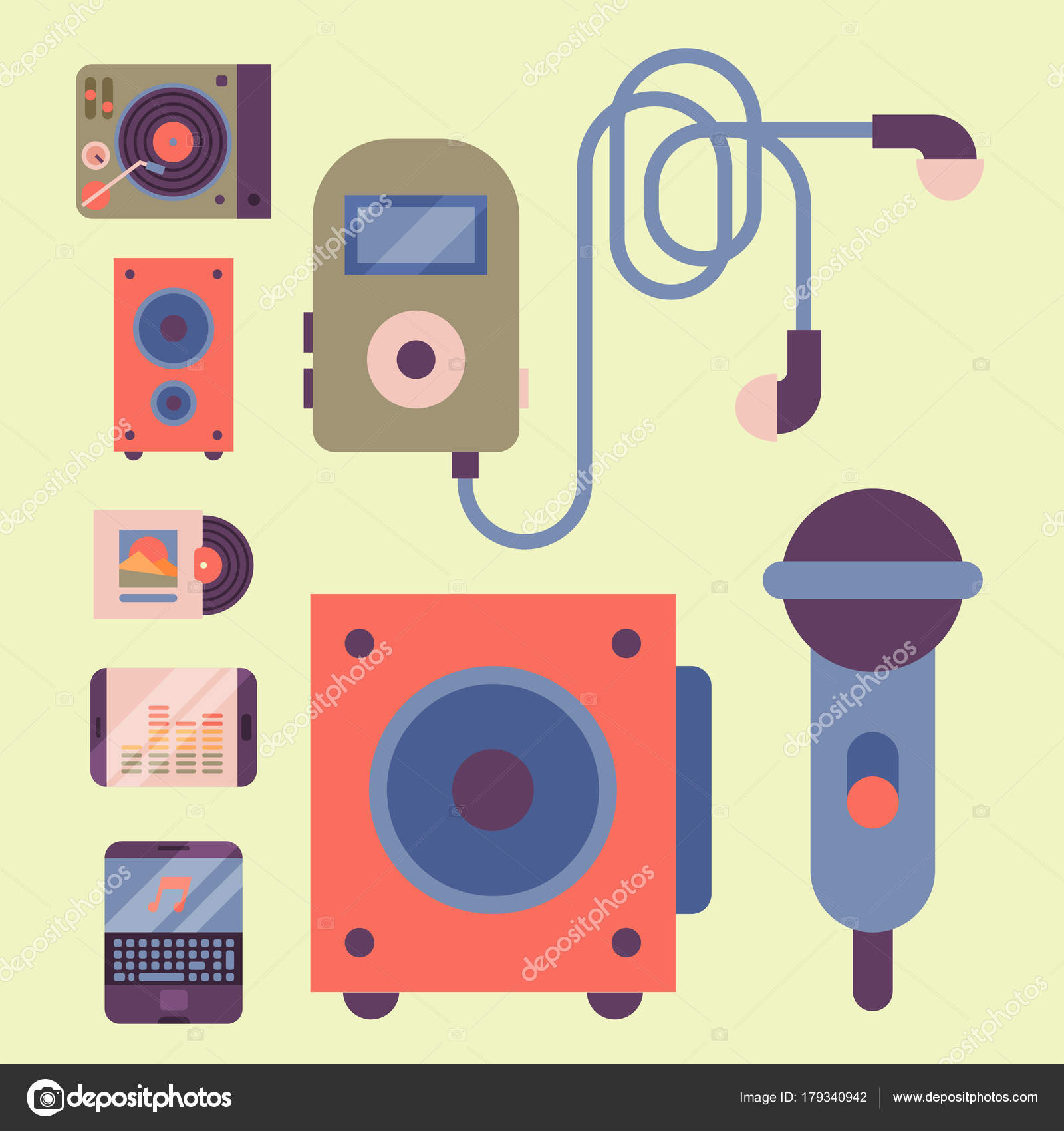 Hip hop accessory musician instruments breakdance expressive rap music ...