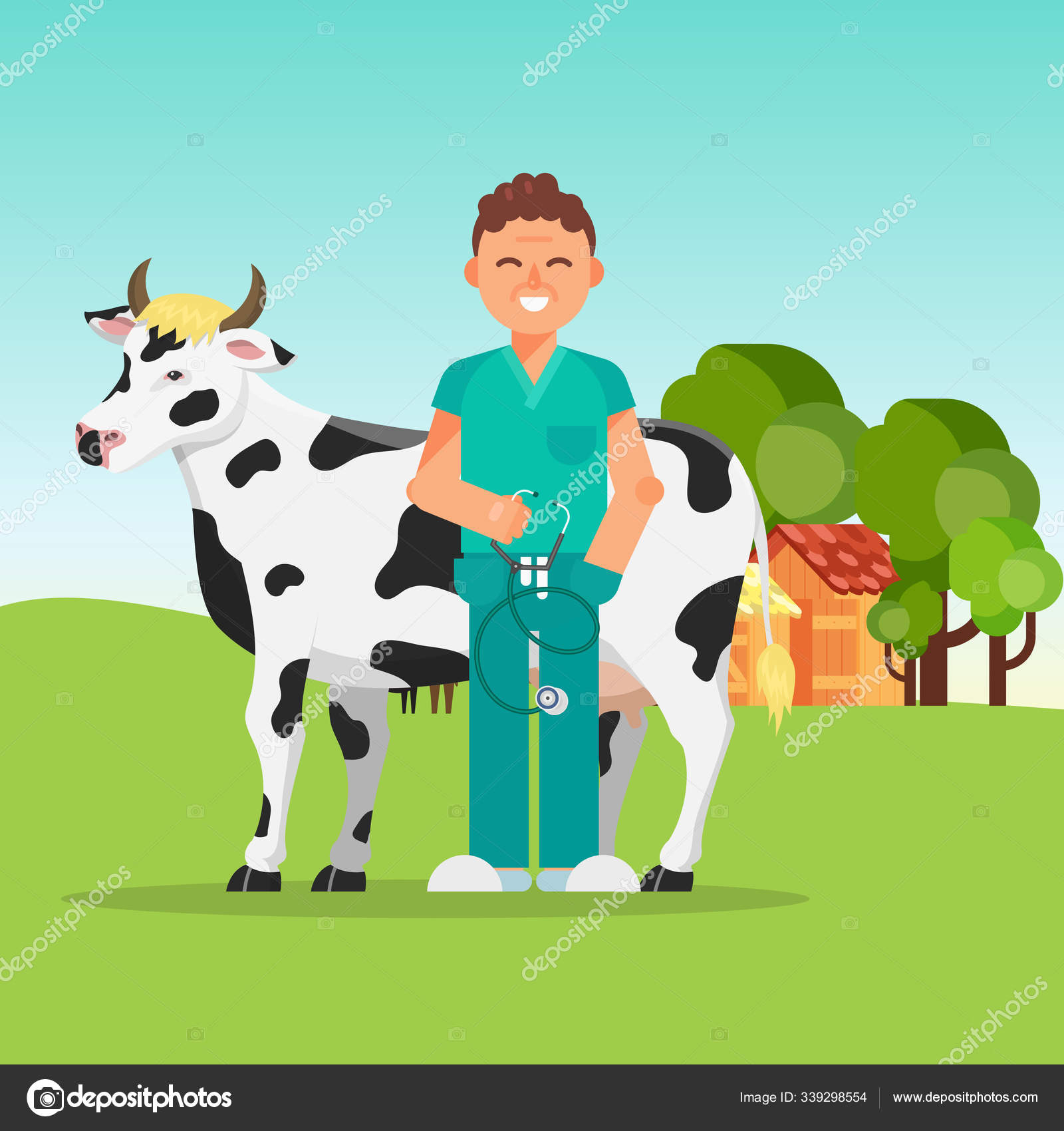 Cow Veterinarian