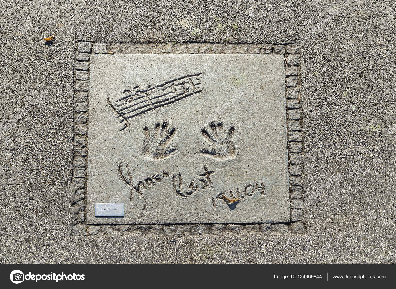 Walk Of Fame Hand Prints