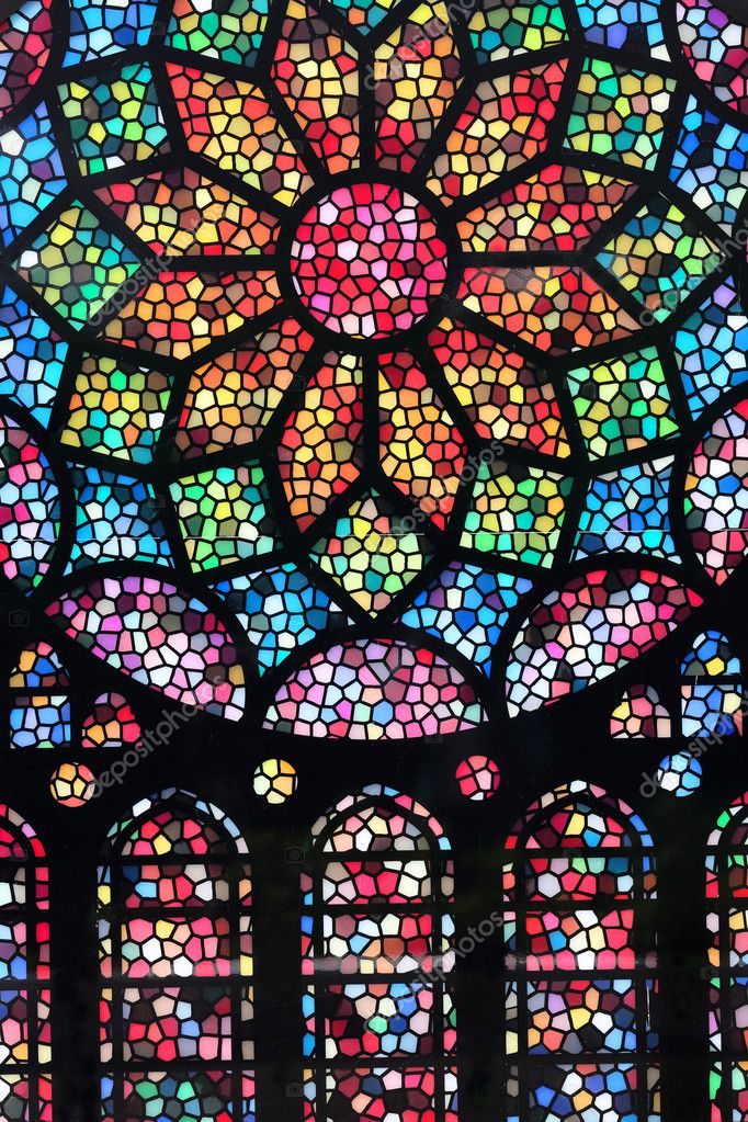 Church Stained Glass Texture
