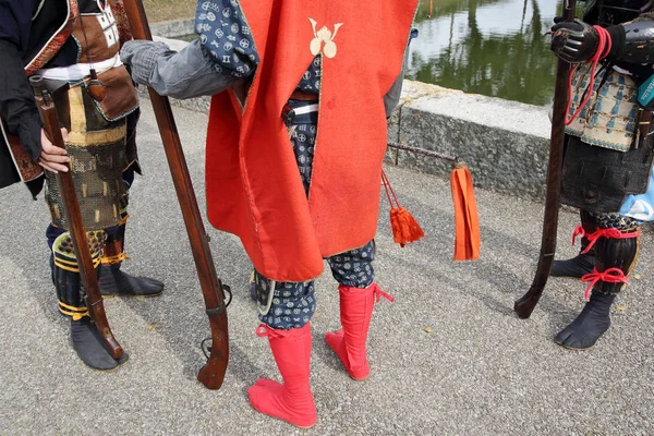 Japanese samurai with old rifle – Stock Editorial Photo © akiyoko74 ...