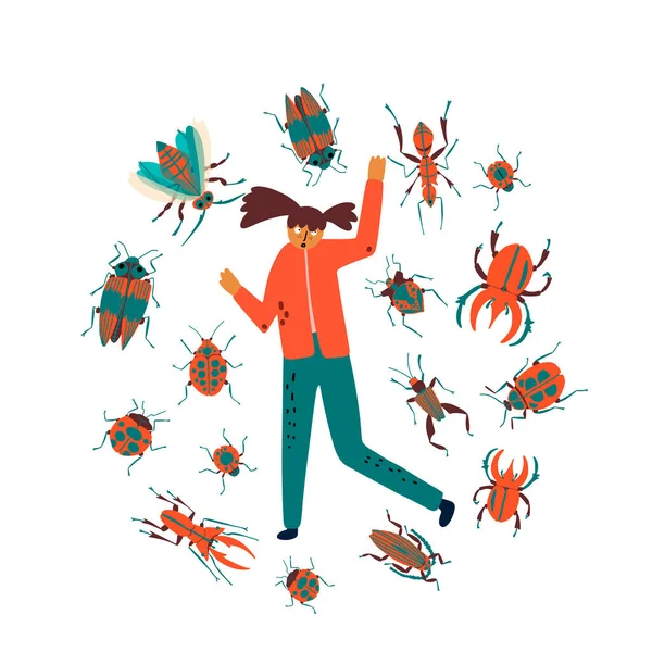 29 Scared bugs Vector Images, Scared bugs Illustrations | Depositphotos