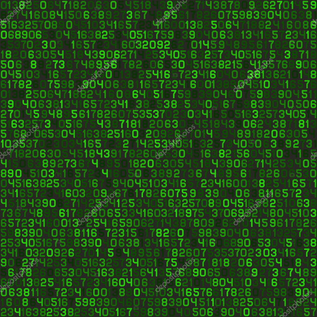 Seamless Green Decimal Computer Code Background Wallpaper. Vector Stock ... Seamless Green Decimal Computer Code Background Wallpaper. Vector Stock ...