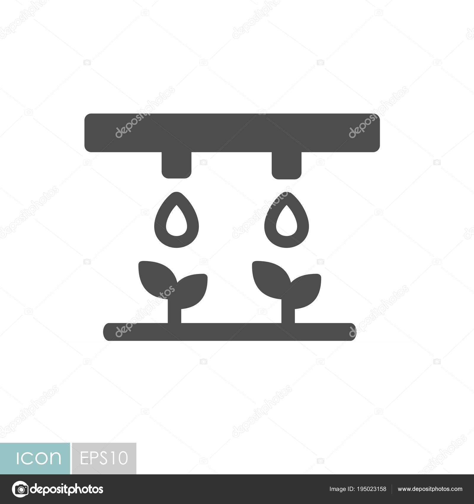 Symbol Of Irrigation System