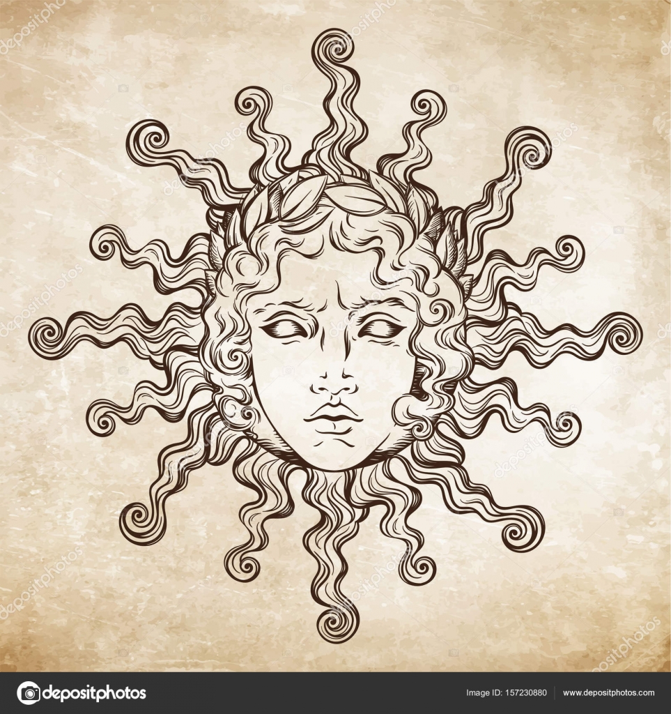 Apollo Roman God Drawing