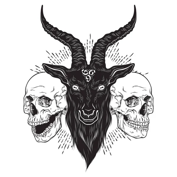 Goat Devil Tattoo