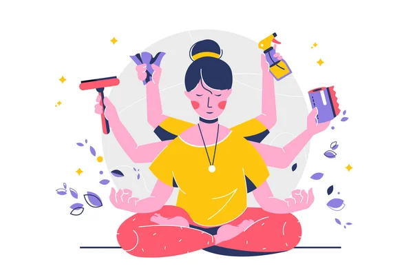 Multitasking indian woman Stock Photos, Royalty Free Multitasking ...