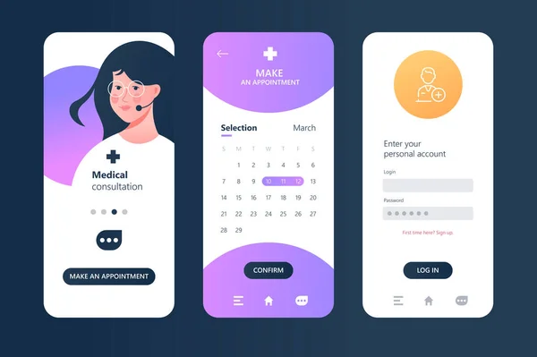 100,000 Mockup ux ui Vector Images | Depositphotos