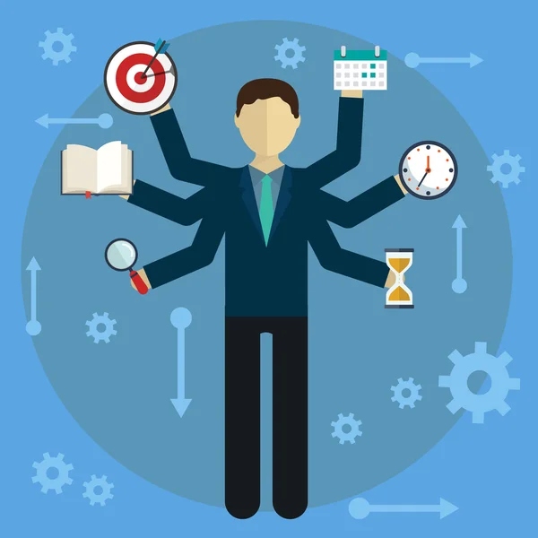 Multitasking Stock Vectors, Royalty Free Multitasking Illustrations ...