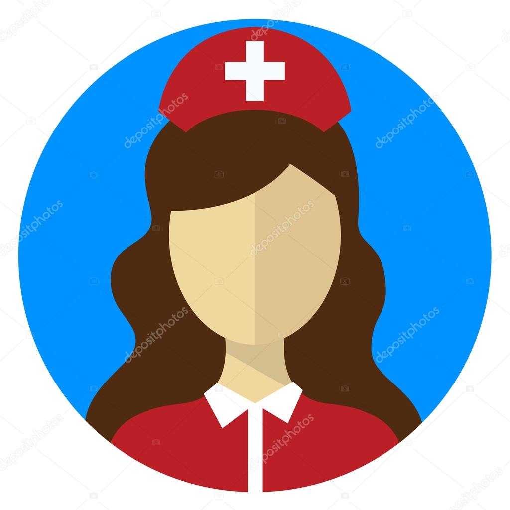 Nurse doctor female icon — Stock Vector © royalty #126048912