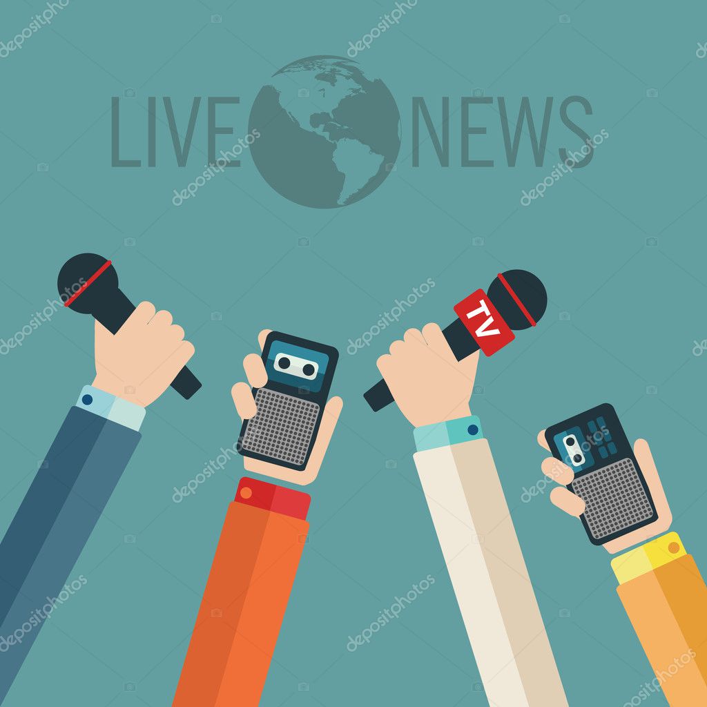 Banner de concepto de periodismo Vector de stock por ©royalty 127173372