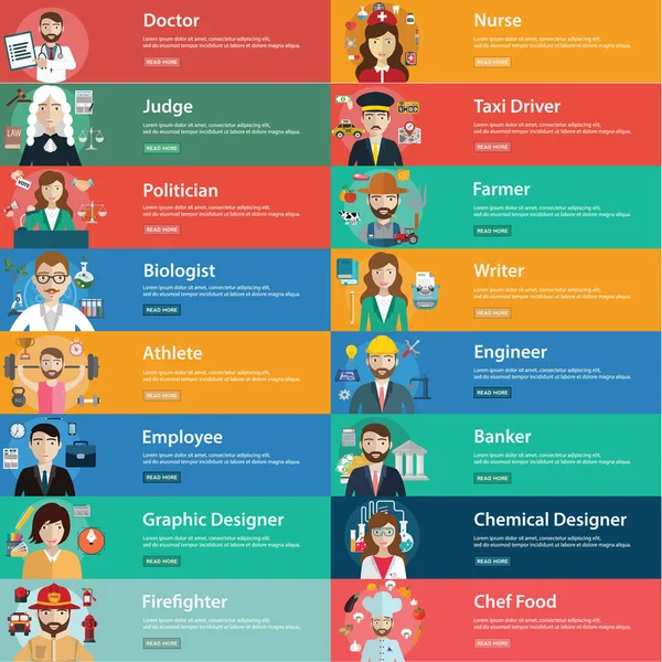 ᐈ Profession stock illustrations, Royalty Free profession vectors ...